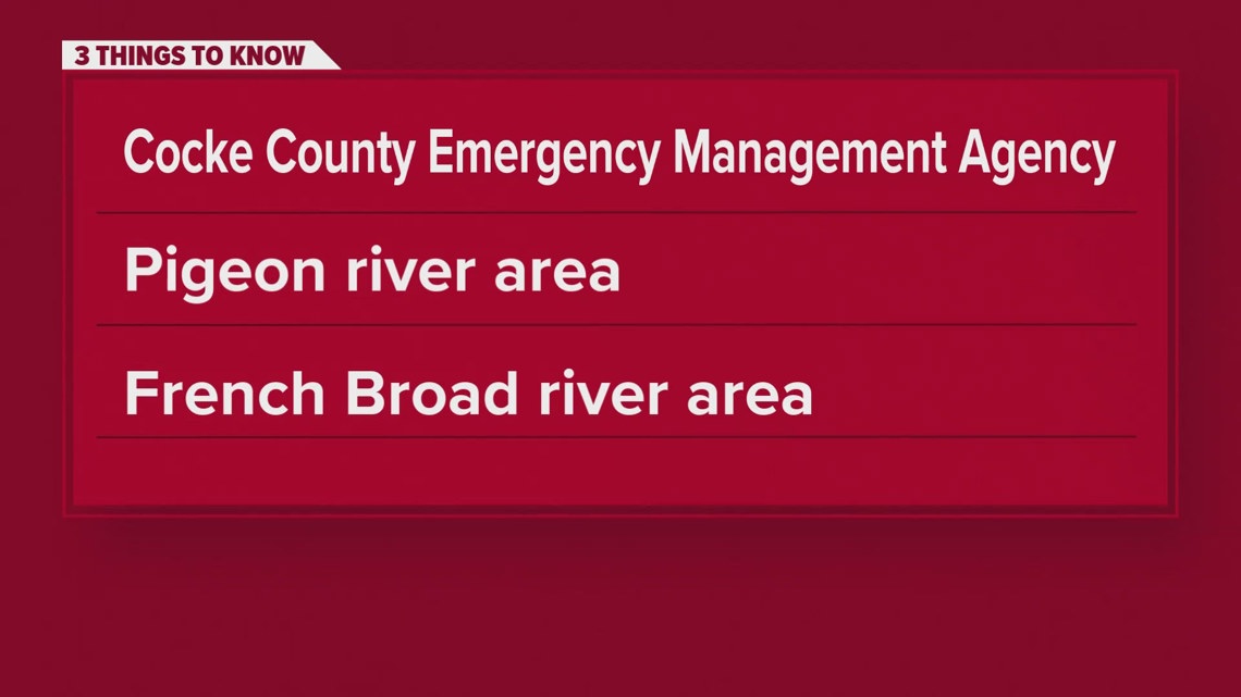 Cocke Co. expecting river flooding evacuations for those near the ...