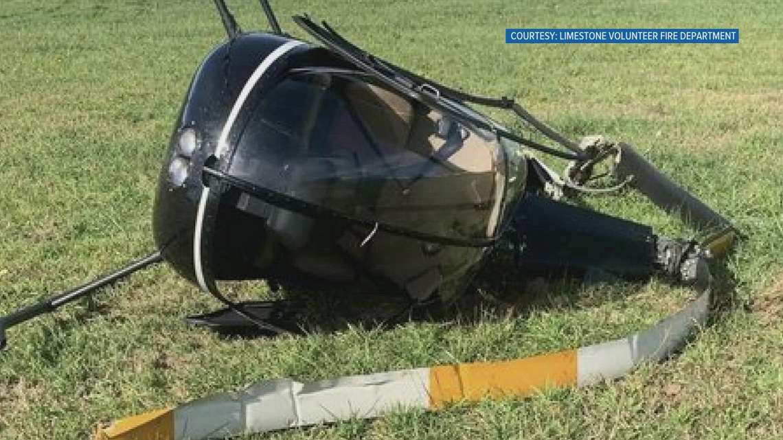 FAA investigating helicopter crash in Limestone, Tennessee; minor ...