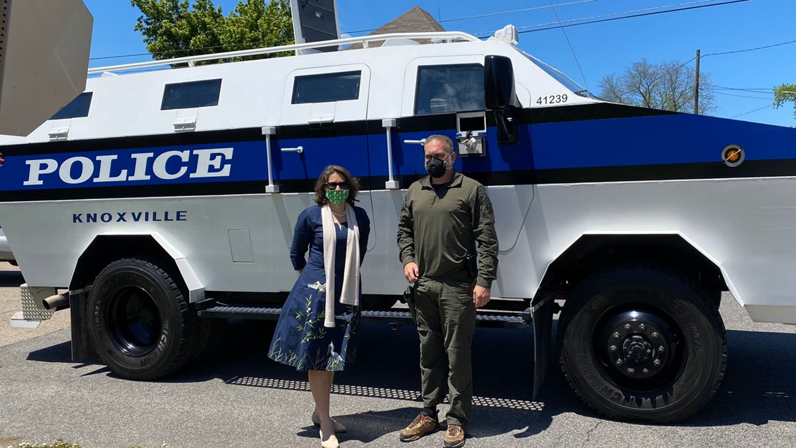 Police Tank Vehicle
