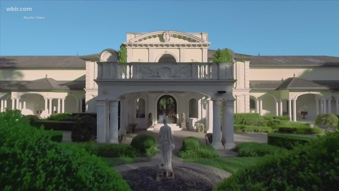 Villa Collina holds open house ahead of online auction and mansion's ...