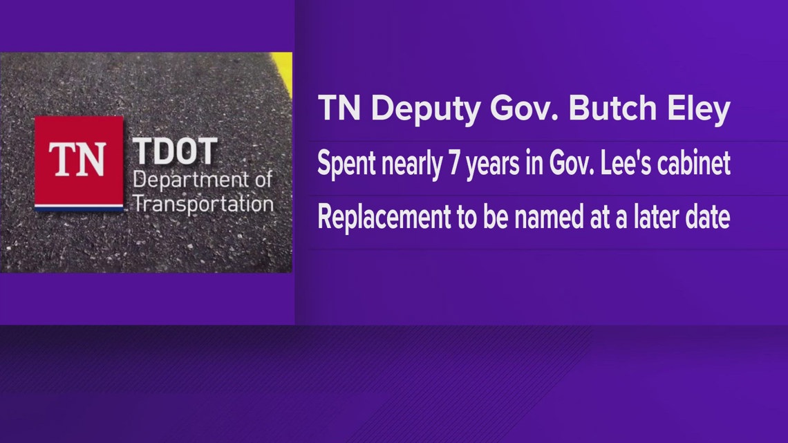 Tennessee Deputy Governor and TDOT Commissioner stepping down later ...