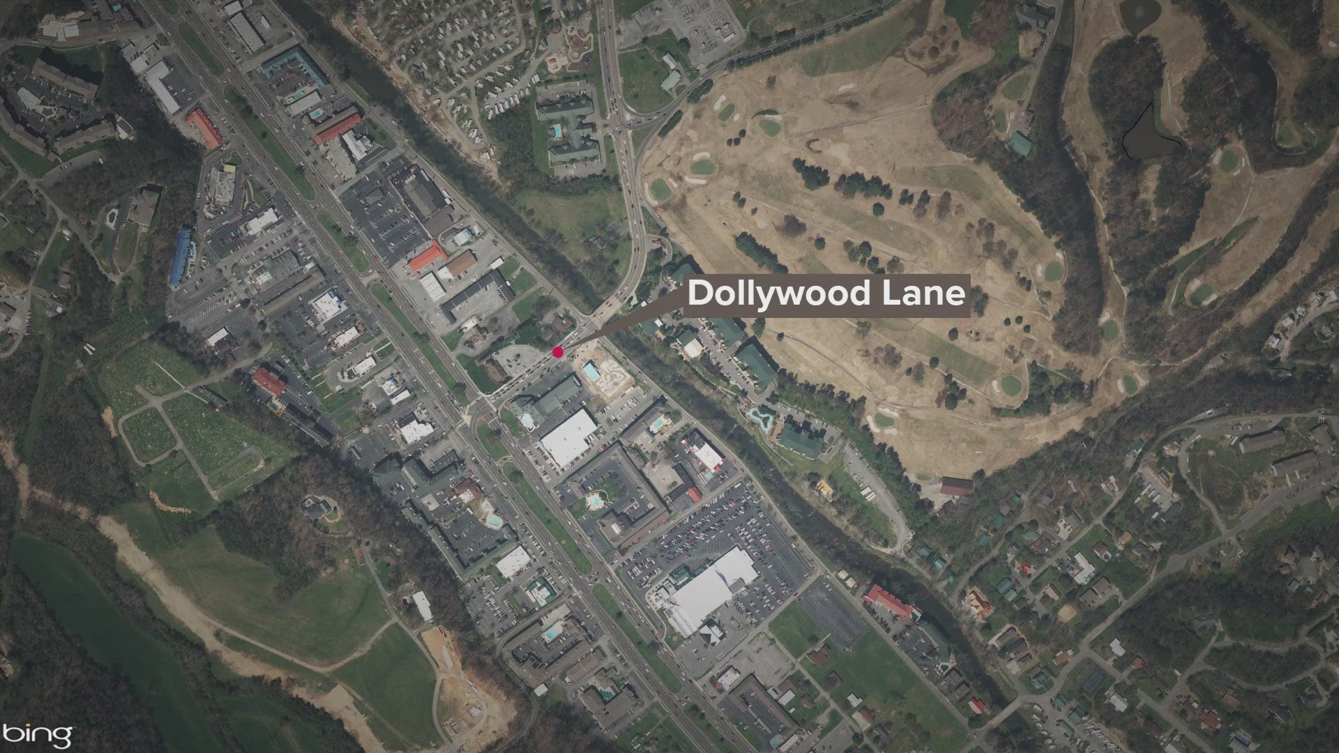 Pedestrian hit on Dollywood Lane along the Parkway in Pigeon Forge ...