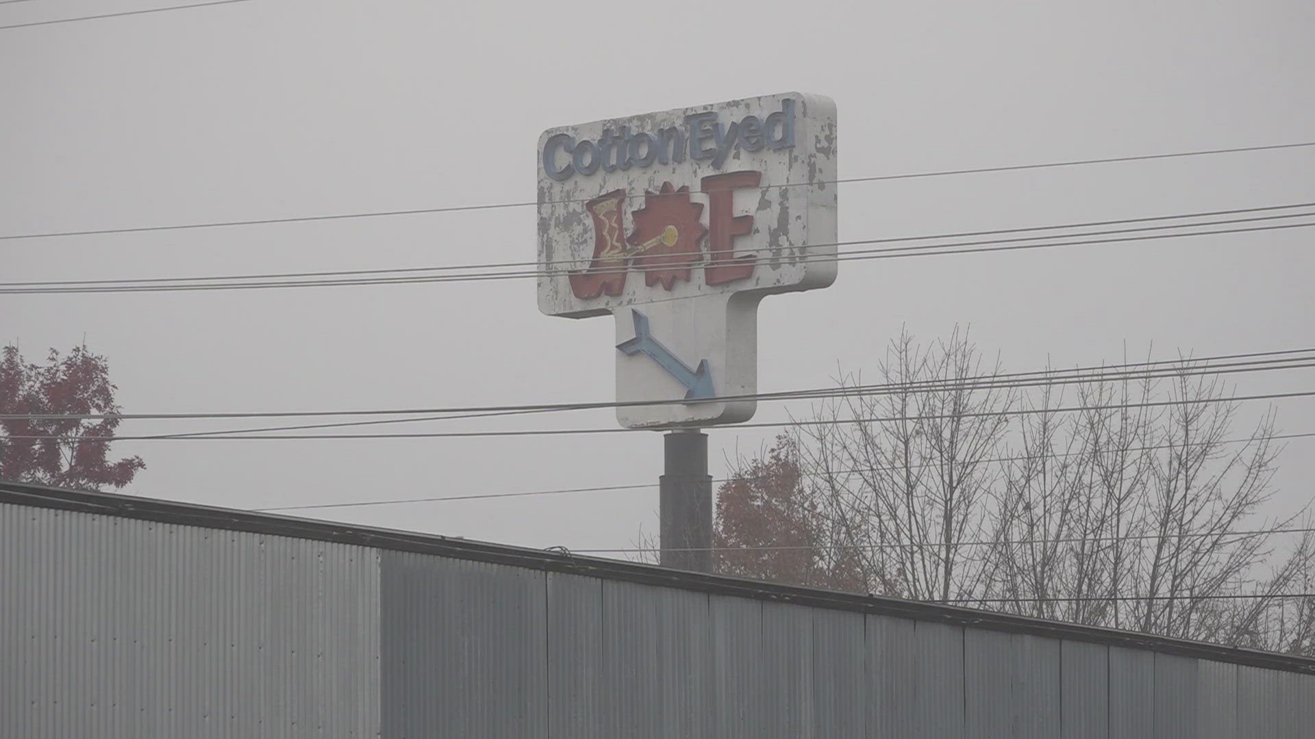 Cotton Eyed Joe sign along I-40 taken down for repairs | wbir.com