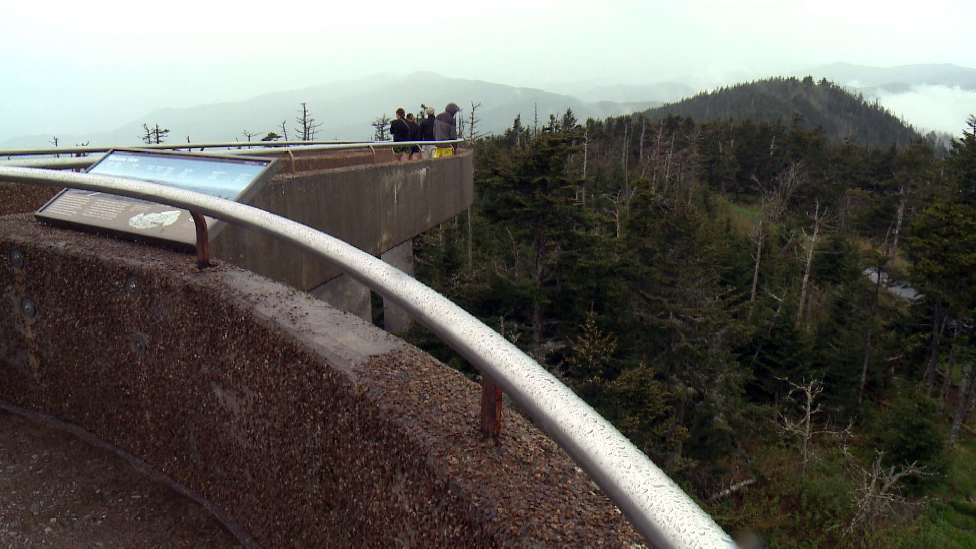 Weather prevents Clingmans Dome observation tower work from happening ...
