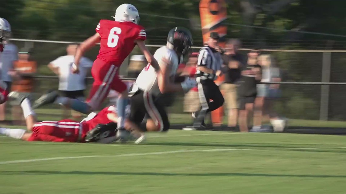 Maryville Rebels defeat Heritage Mountaineers, 63-14 | wbir.com