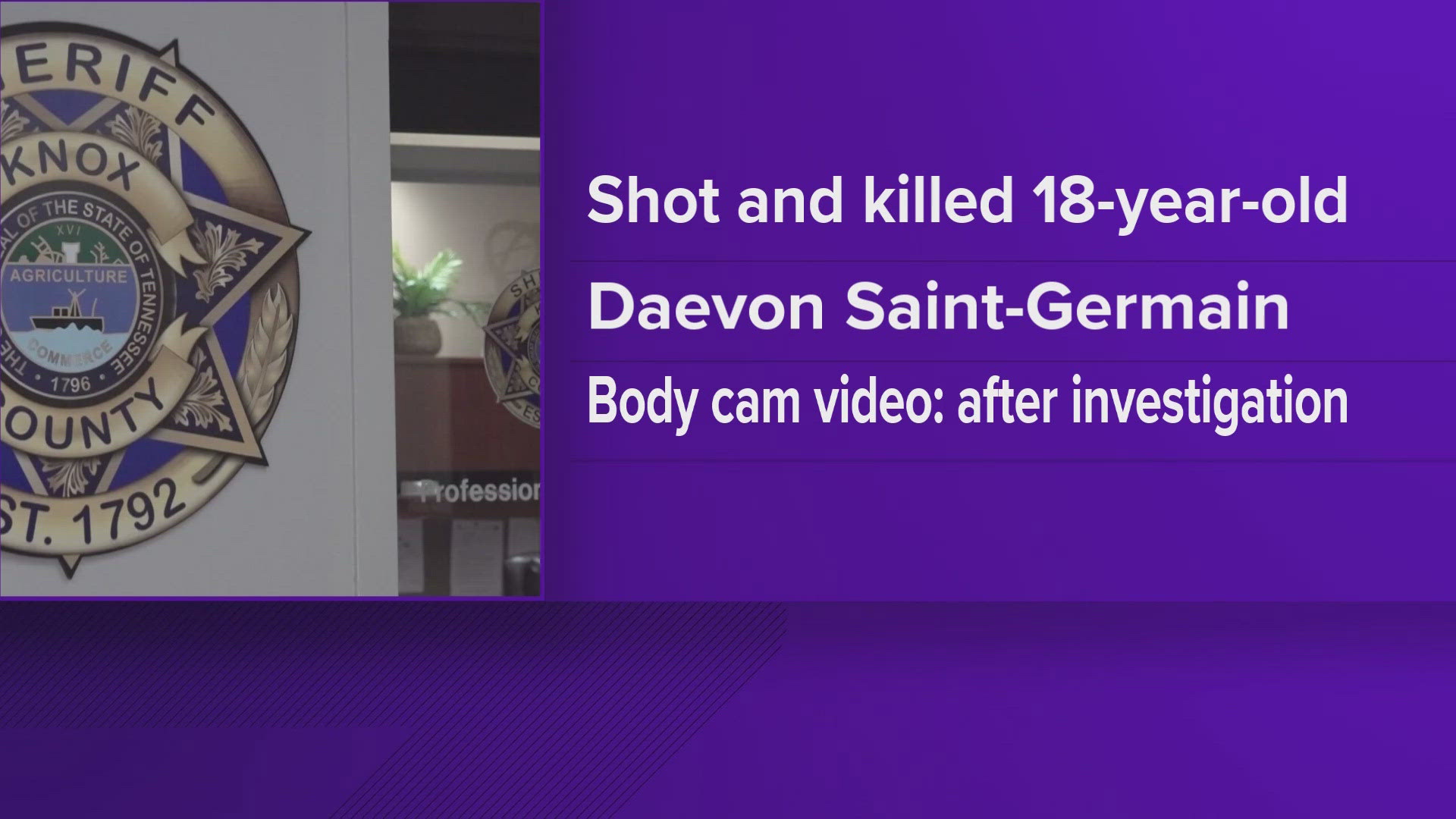 KCSO says bodycam footage will be released when investigation into ...
