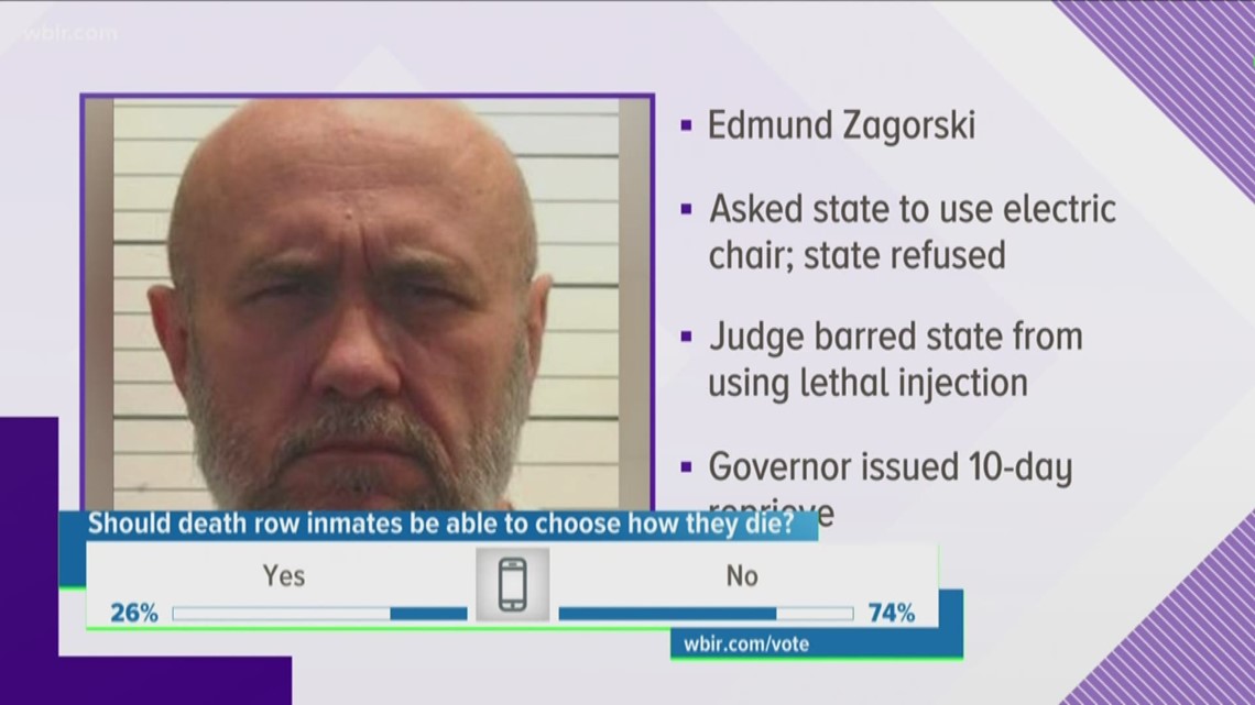 Governor grants 10-day execution reprieve to death row inmate | wbir.com