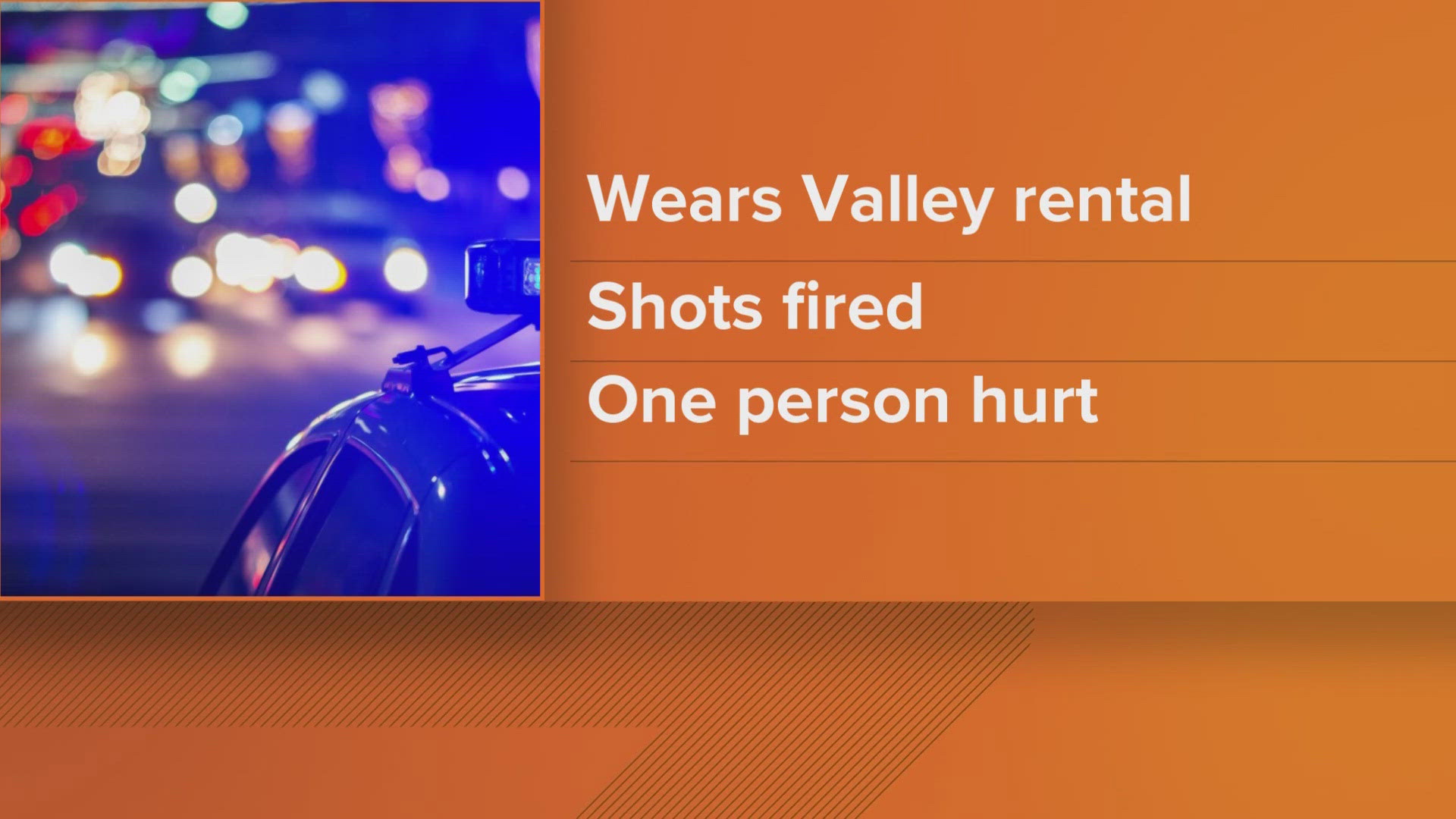 SCSO investigating shooting in Wears Valley area | wbir.com