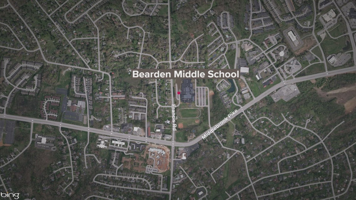 Student hit by slow-moving bus at Bearden Middle School | wbir.com