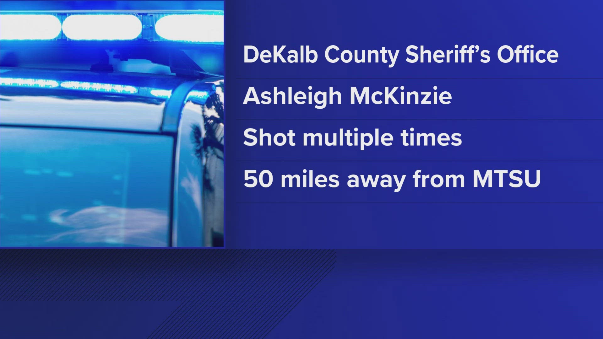 Students mourning after shooting in DeKalb County leaves MTSU professor ...