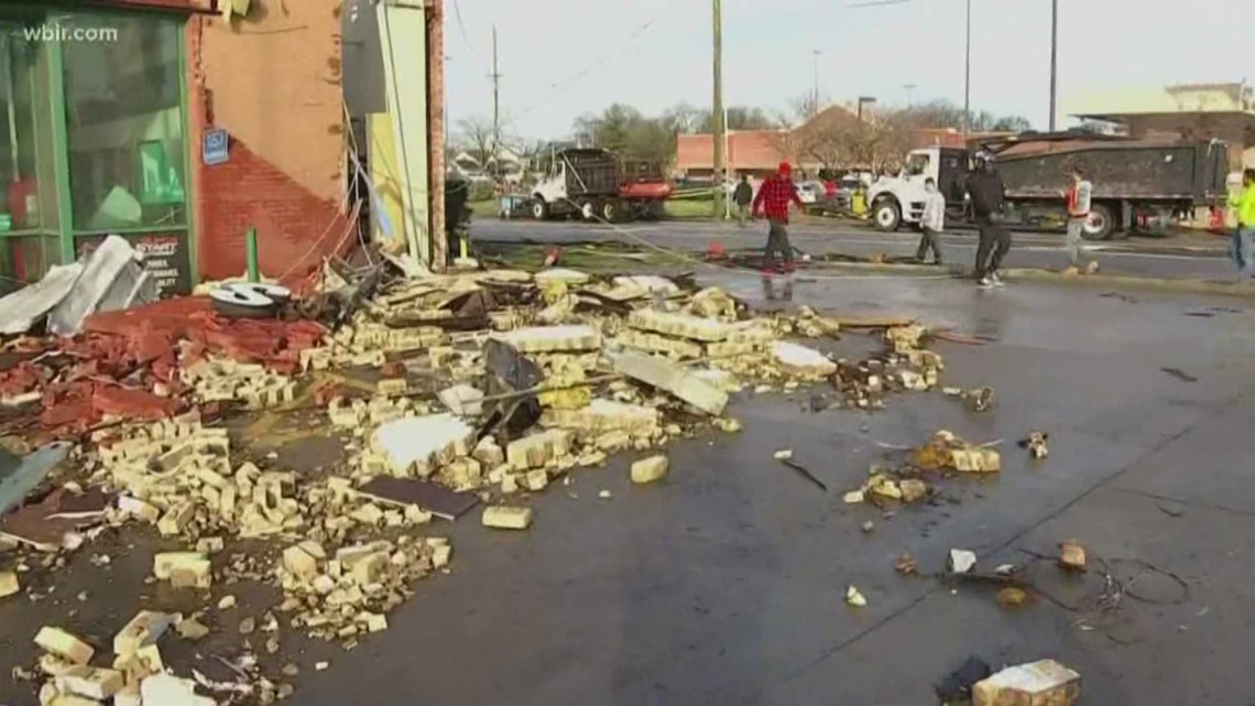 Dozens of buildings damaged in Nashville neighborhood hit by severe ...