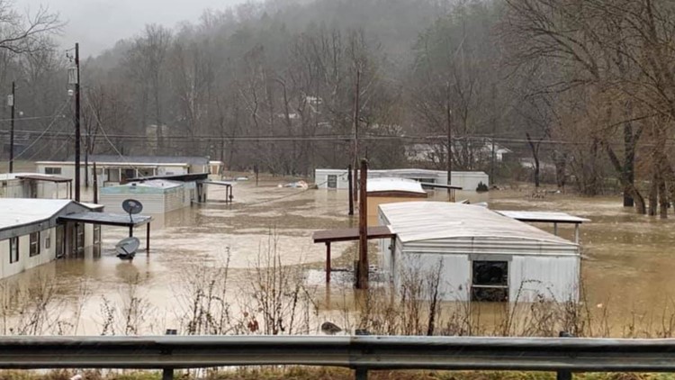 Flooding begins to recede following water-covered roads, rescues, and ...