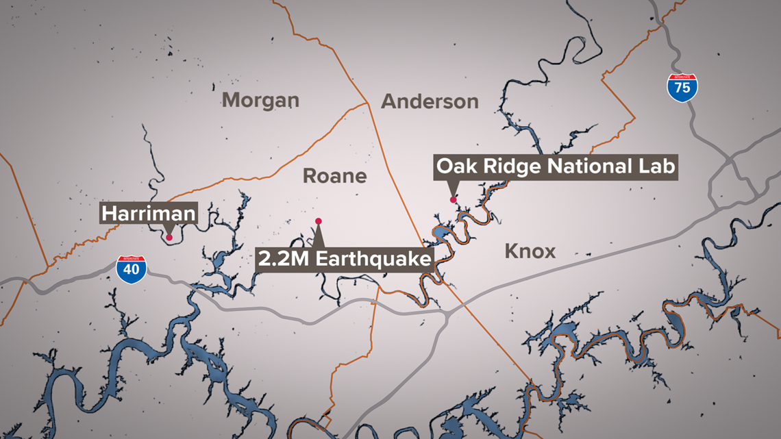 2.2 magnitude earthquake recorded in Coalfield, Tennessee | wbir.com