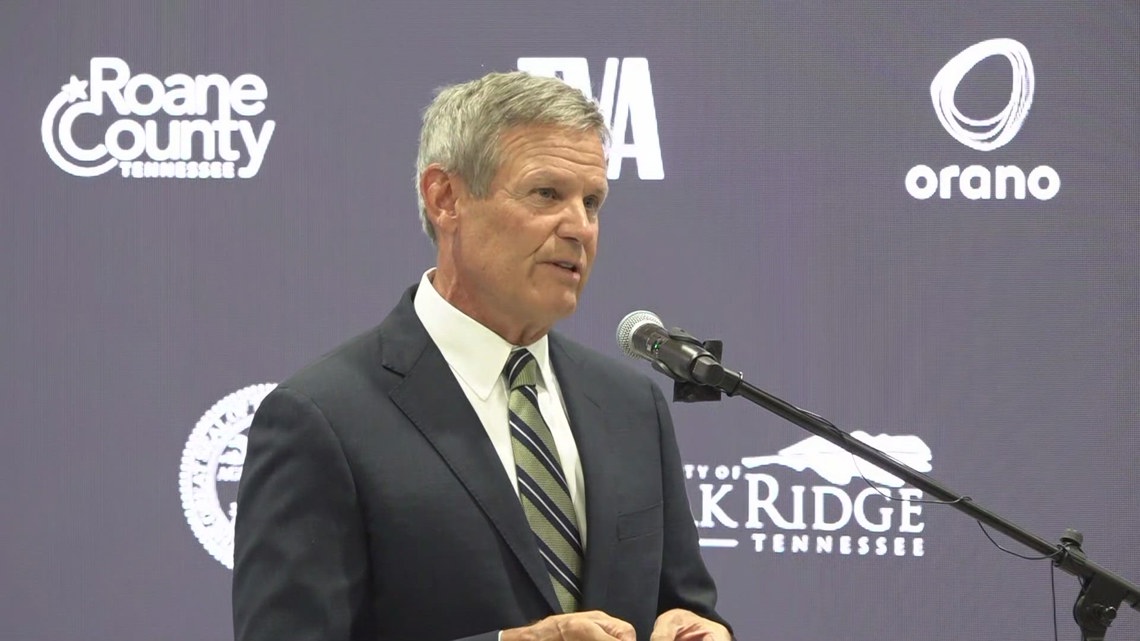 Gov. Bill Lee speaks on 'Project IKE,' a multi-billion dollar ...