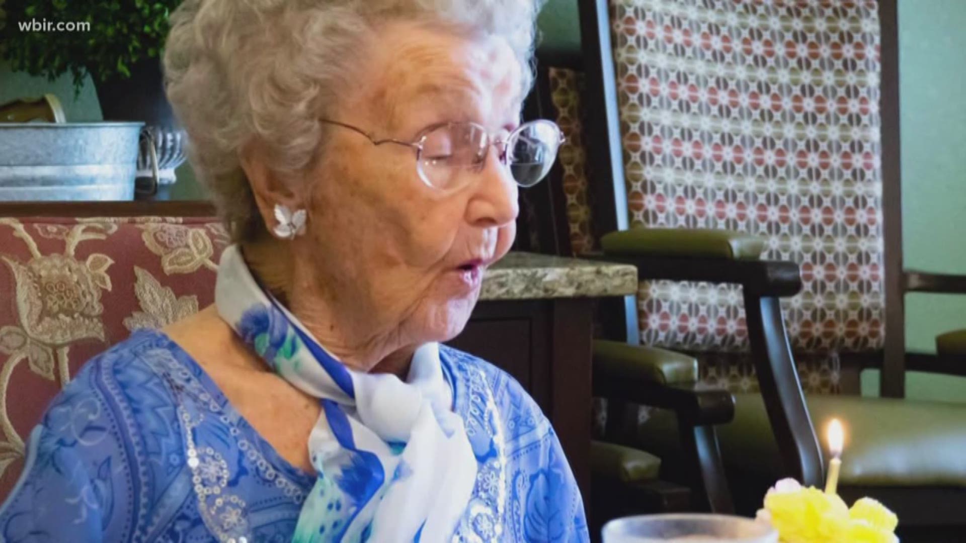 It's a party! Woman invites local deputy to help celebrate 90th ...