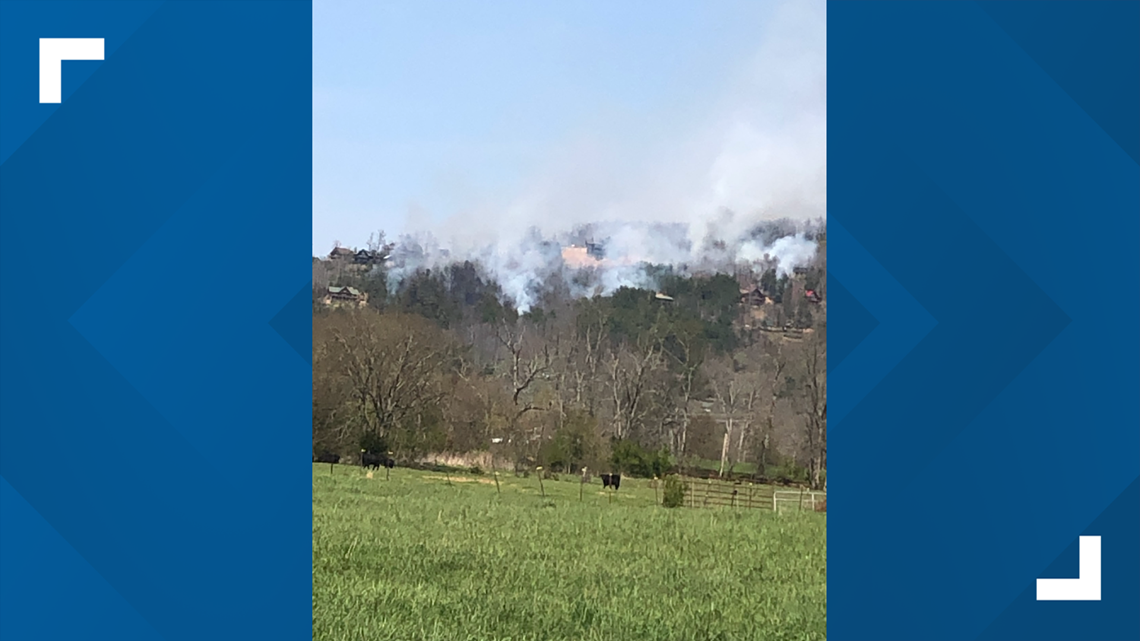 Authorities: 20-acre brush fire in Sevier County 100% contained; at ...