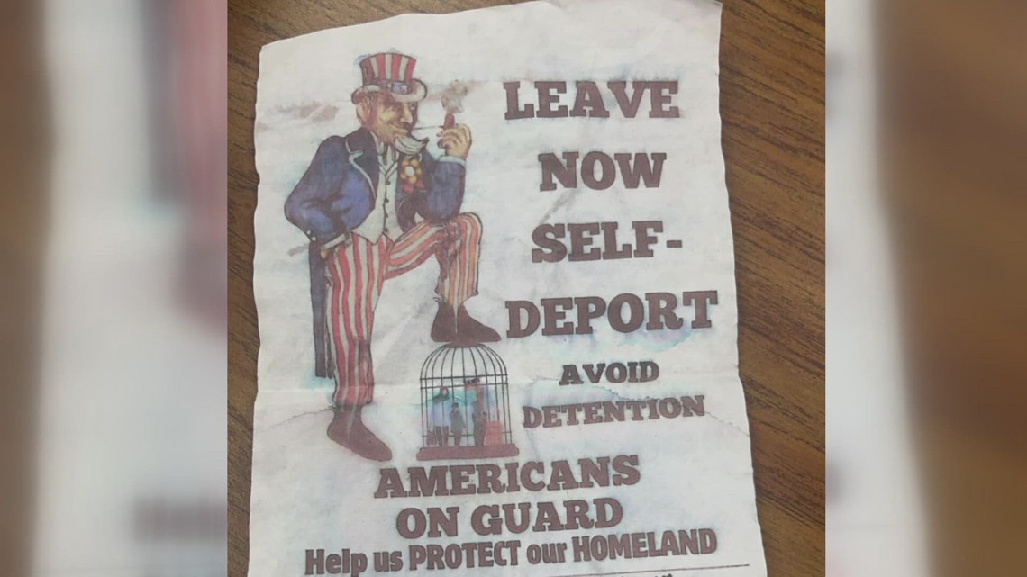 'Hate propaganda' flyers tied to the KKK found across East Tennessee ...