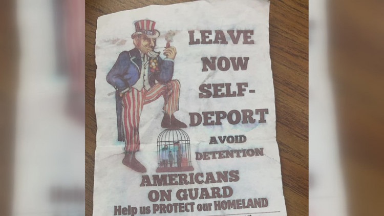 'Hate propaganda' flyers tied to the KKK found across East Tennessee ...