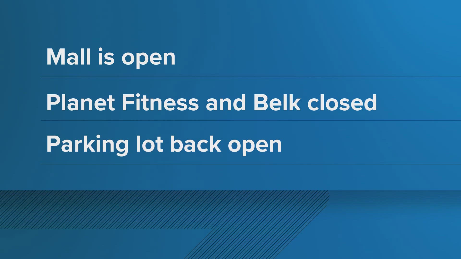 Morristown officials on scene of gas leak at College Square Mall | wbir.com