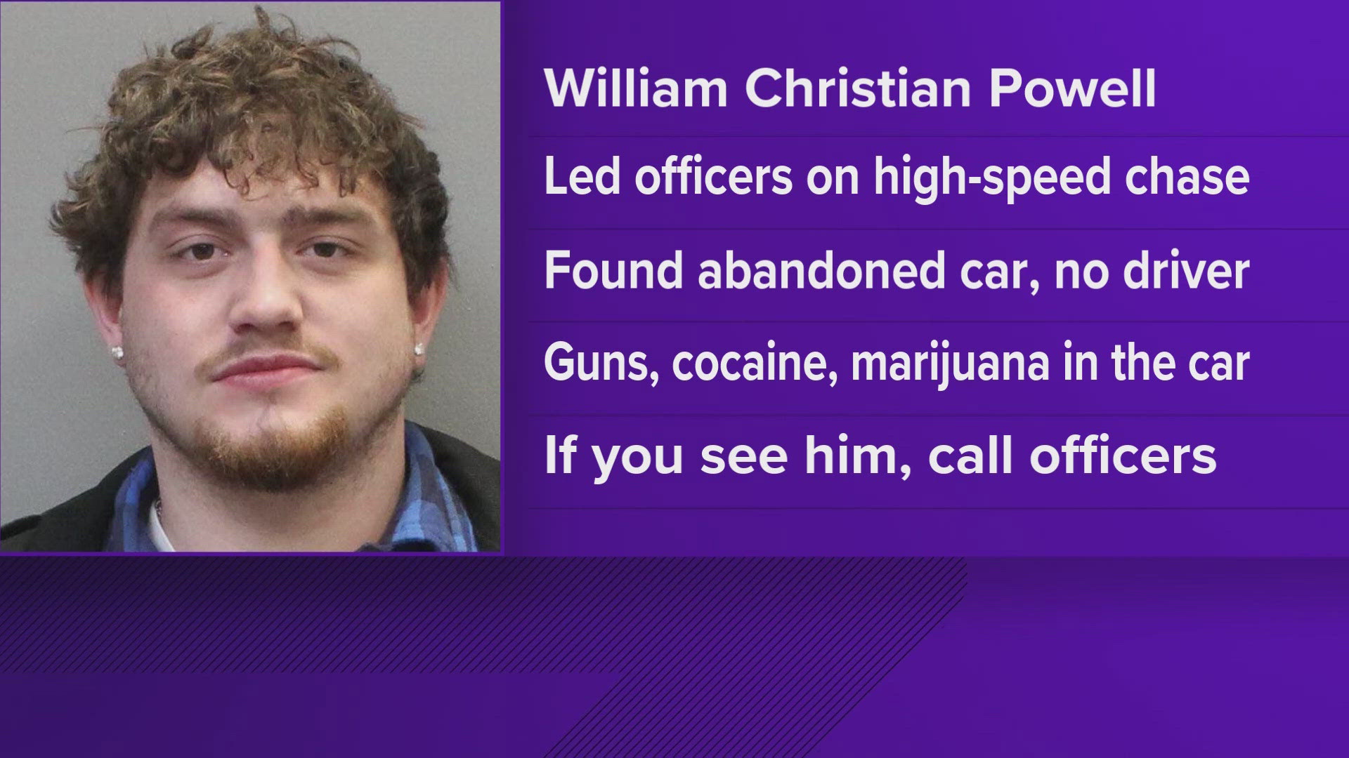 KCSO searching for potentially 'armed' suspect after high-speed chase ...