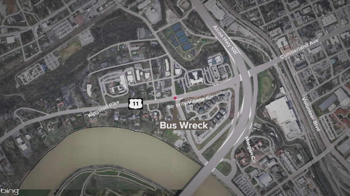 KPD: 3 taken to hospital after KAT bus rear-ends trailer | wbir.com