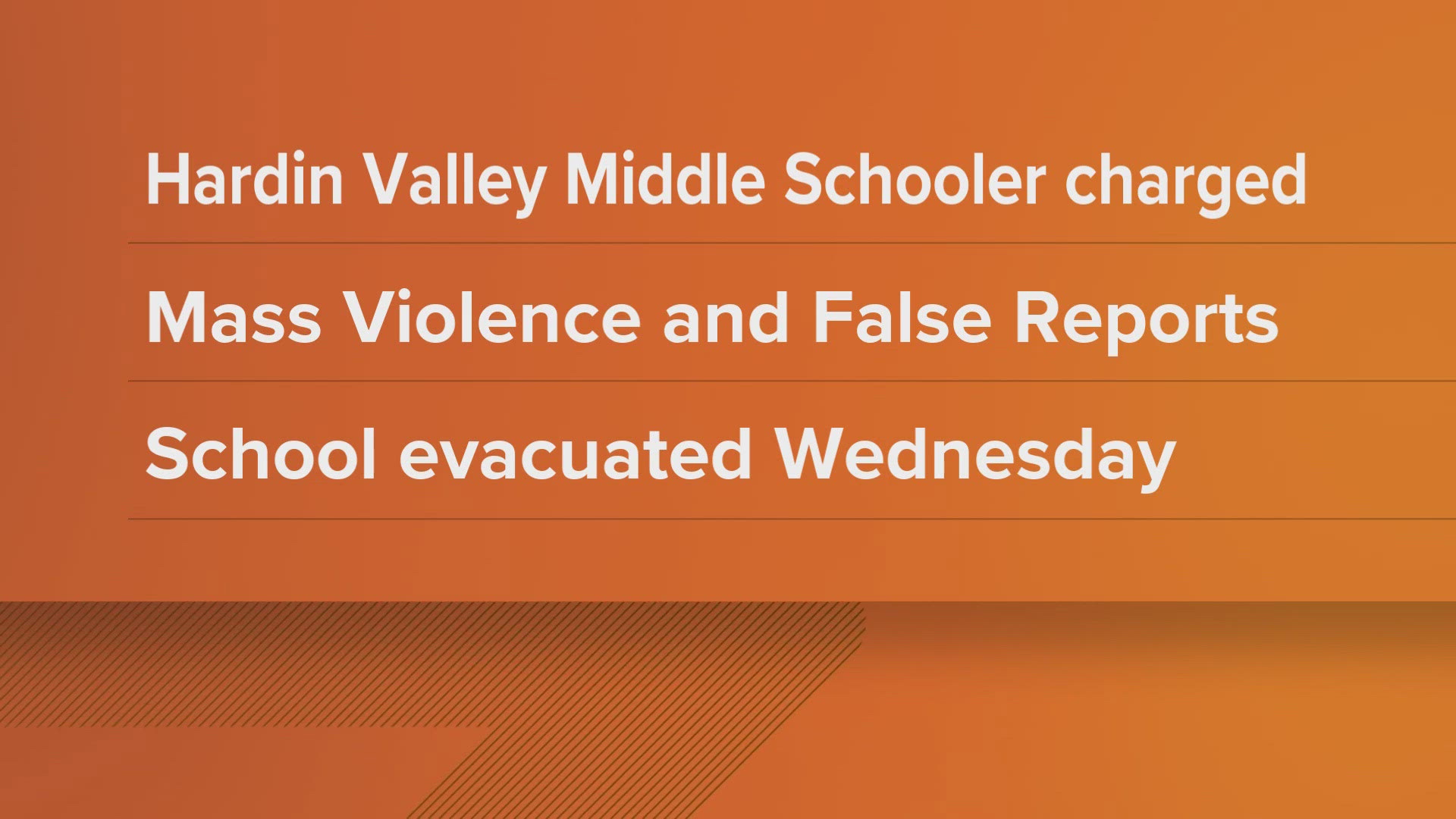 Hardin Valley Middle student charged after bomb threat | wbir.com