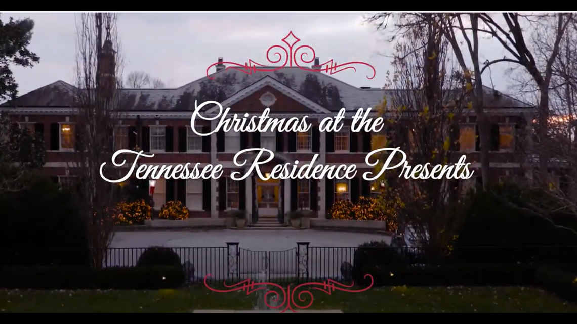 First Lady Maria Lee shares virtual tour of Christmas at Tennessee ...