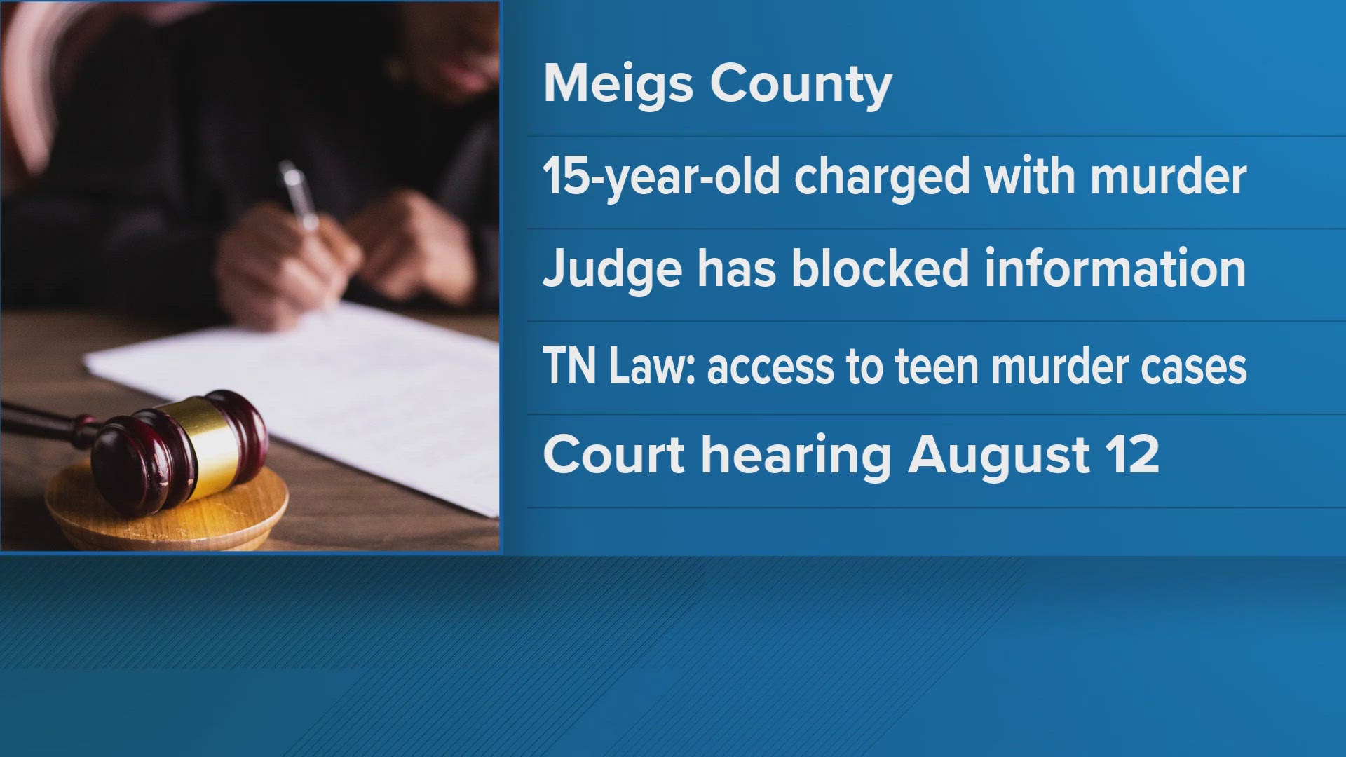 Meigs County teen accused of killing father over phone dispute | wbir.com