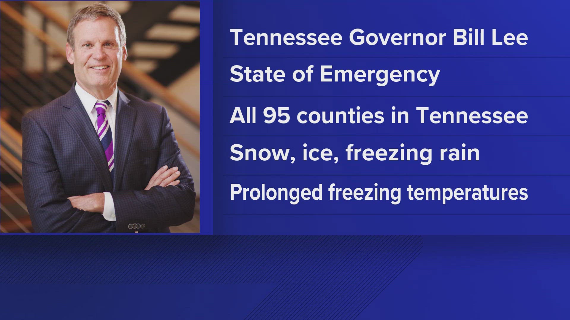 Gov. Bill Lee declares state of emergency as potential winter storm ...