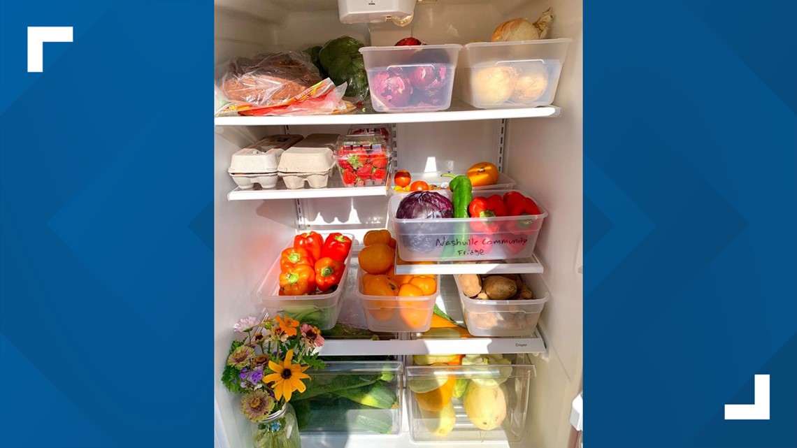 Nashville community fridge gives free food, produce to those in need ...