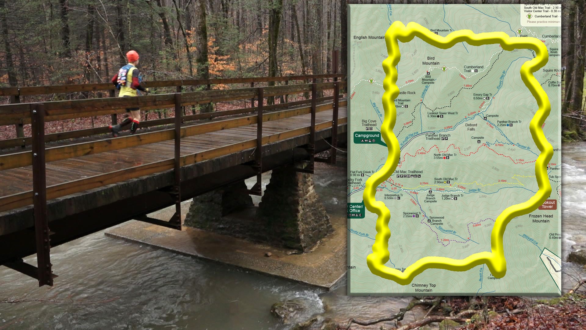 No Barkley Marathons? John Kelly runs 100-mile 'No-Barkley Barkley ...