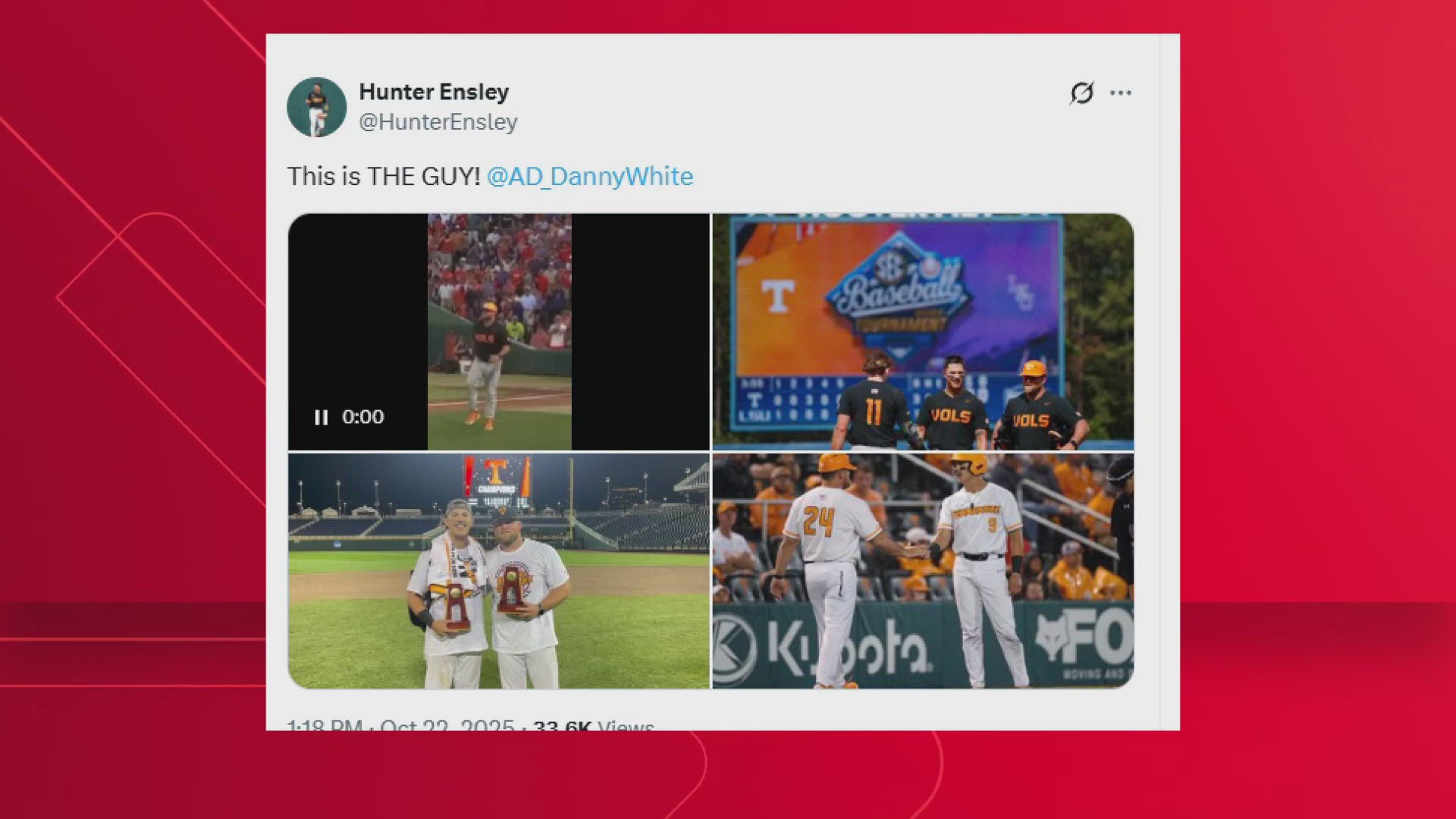 Tony Vitello is finalizing a deal to leave the Vols, | wbir.com