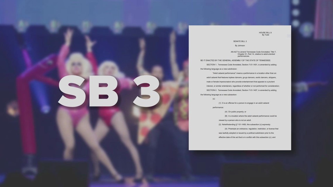 Memphis drag queens say they will not comply after anti-drag show bill signed into law | wbir.com