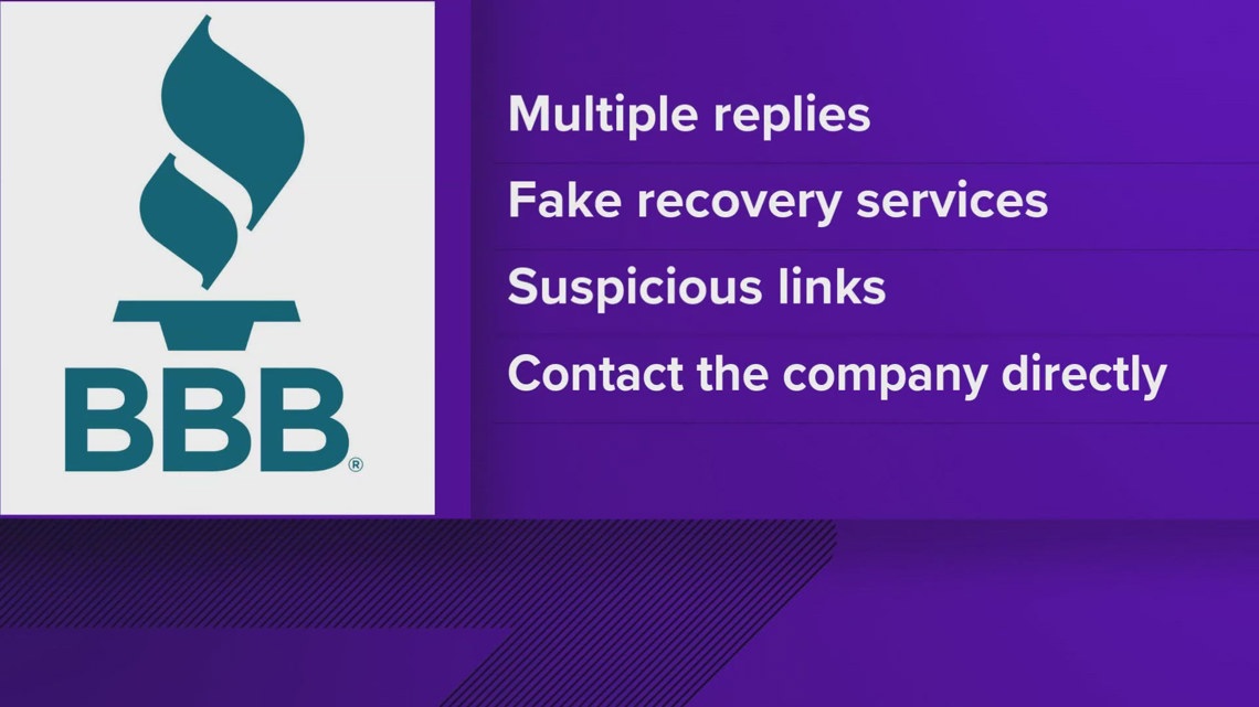 Some scams using fake customer service accounts to steal information ...