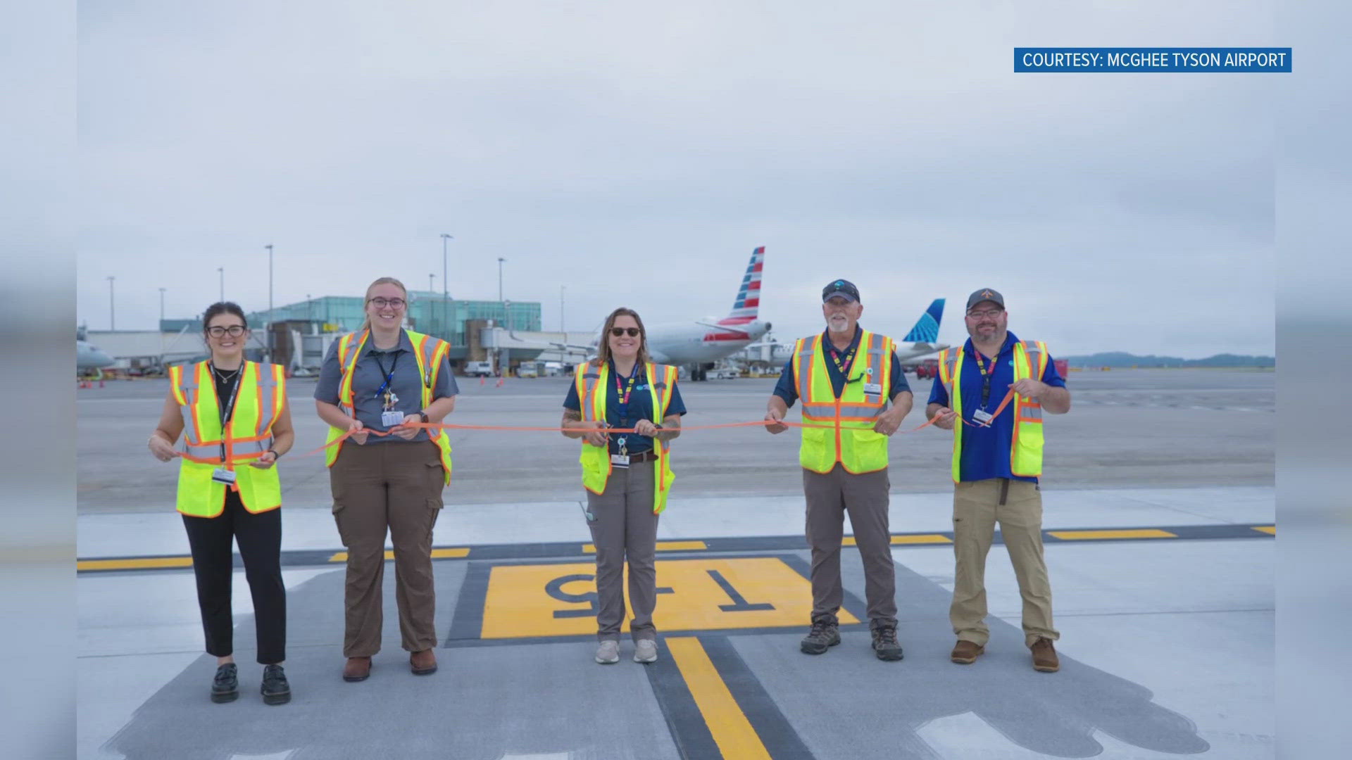 TYS airport unveils east and west ramps | wbir.com