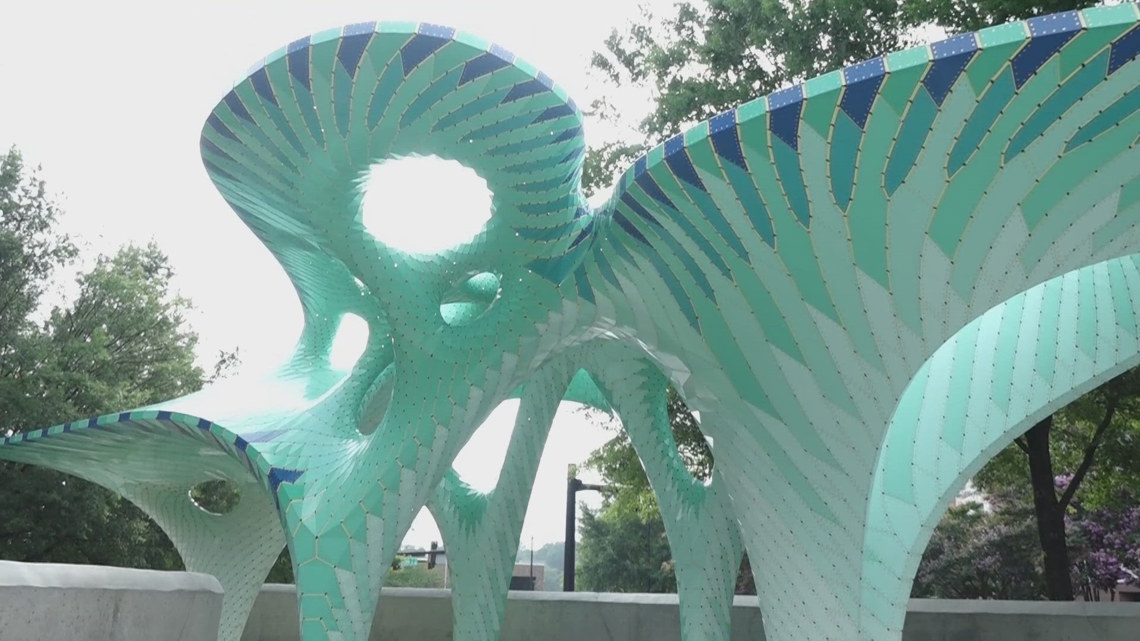 Knoxville completes its priciest piece of public art, bridging divided ...