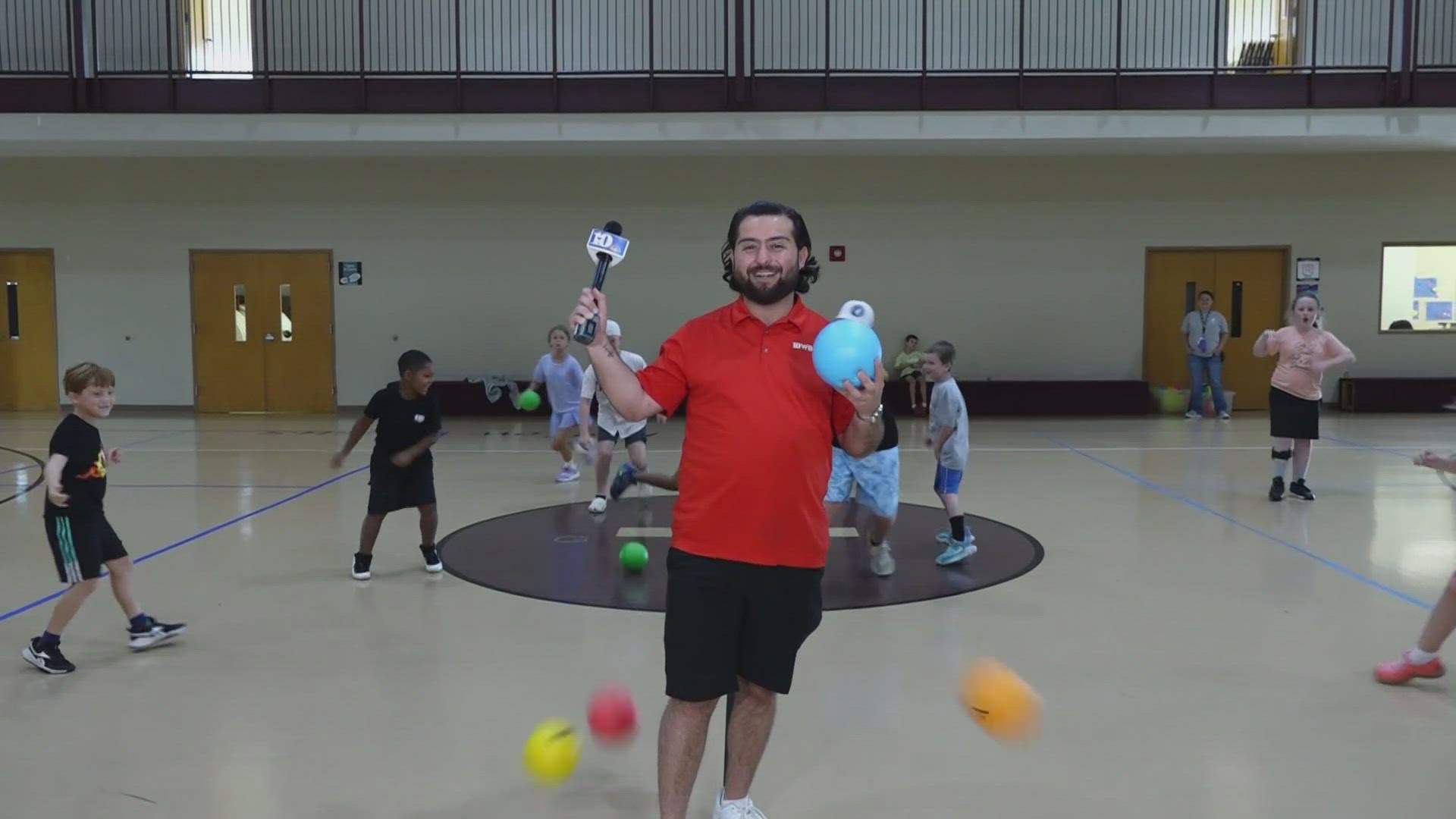 Cool Camps: Wrapping up another fun camp day with a game of dodgeball ...