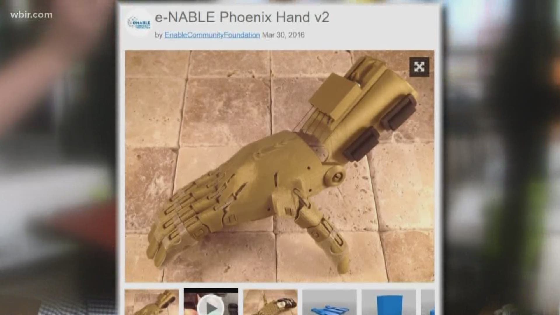 Lending a hand: Students 3D printing prosthetic hands at Cedar Bluff ...