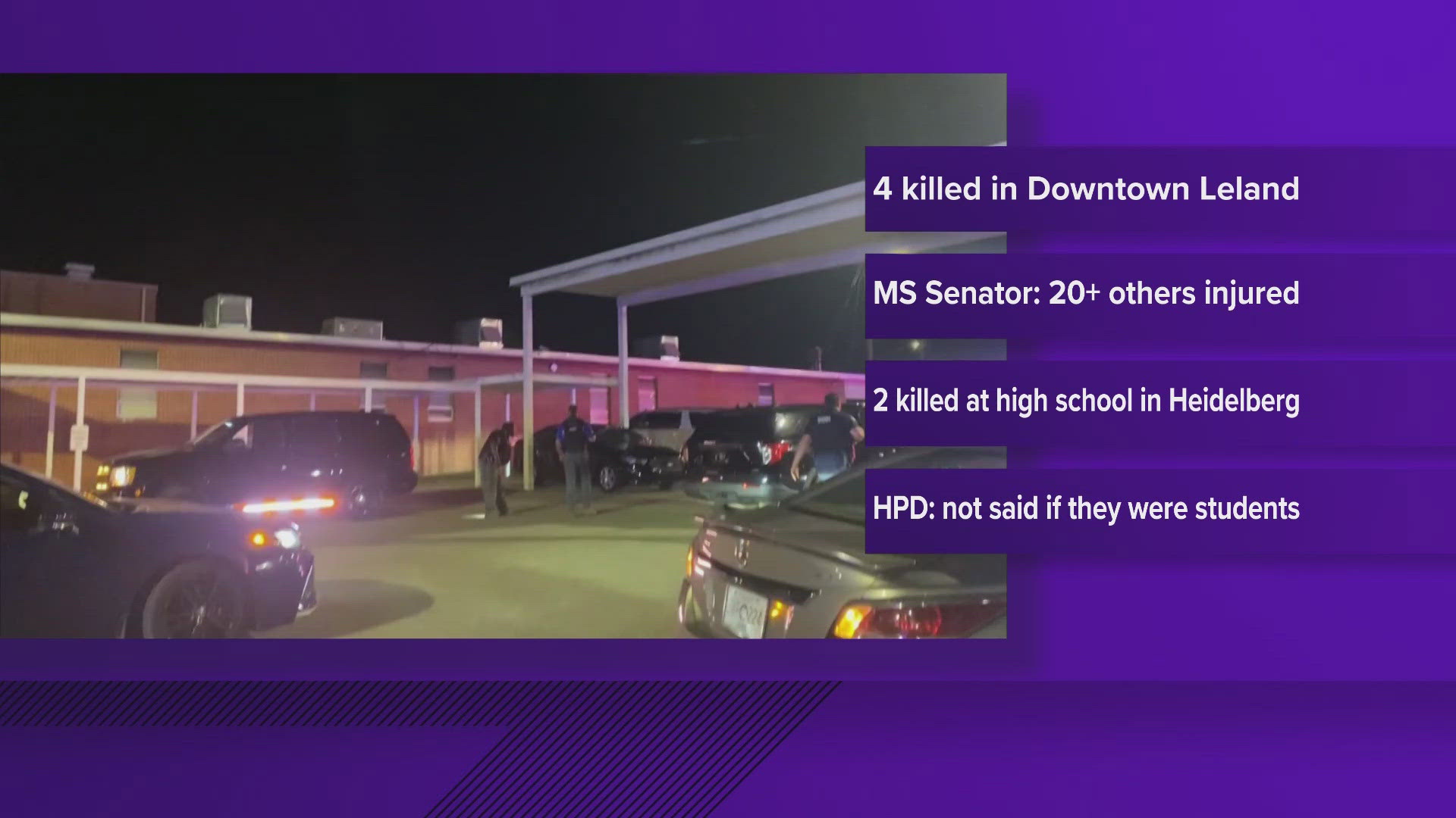 Mississippi Homecoming Shootings: 6 Dead, Many Injured | wbir.com