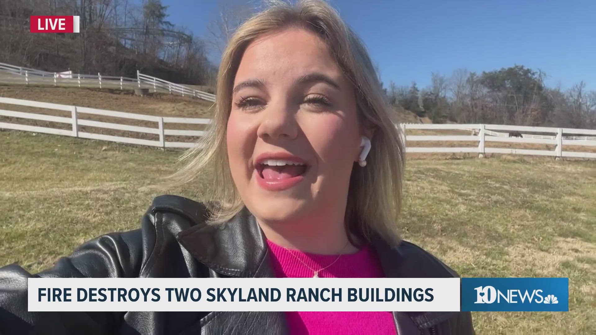 Large fire destroys two buildings at SkyLand Ranch in Sevierville, all ...