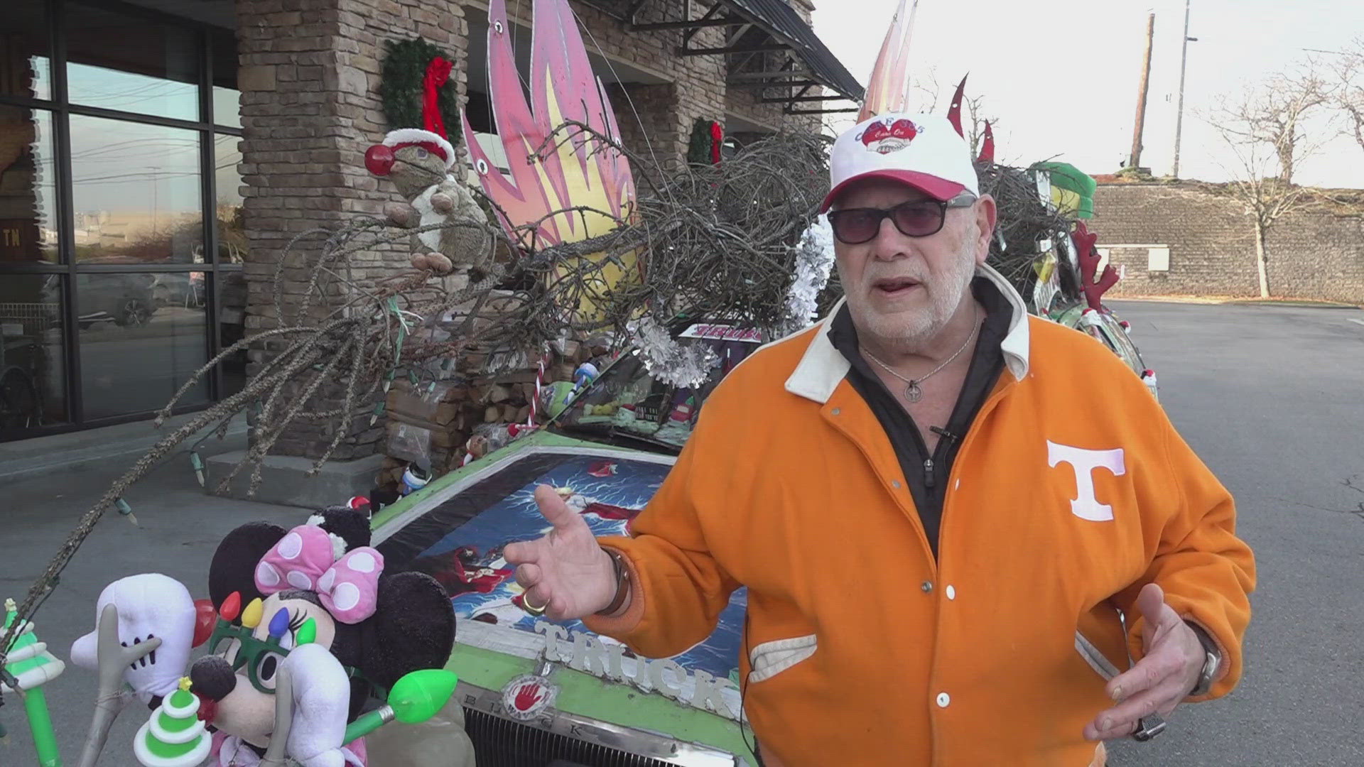 Christmas Truckster spreads cheer; festive station wagon's owner shares ...