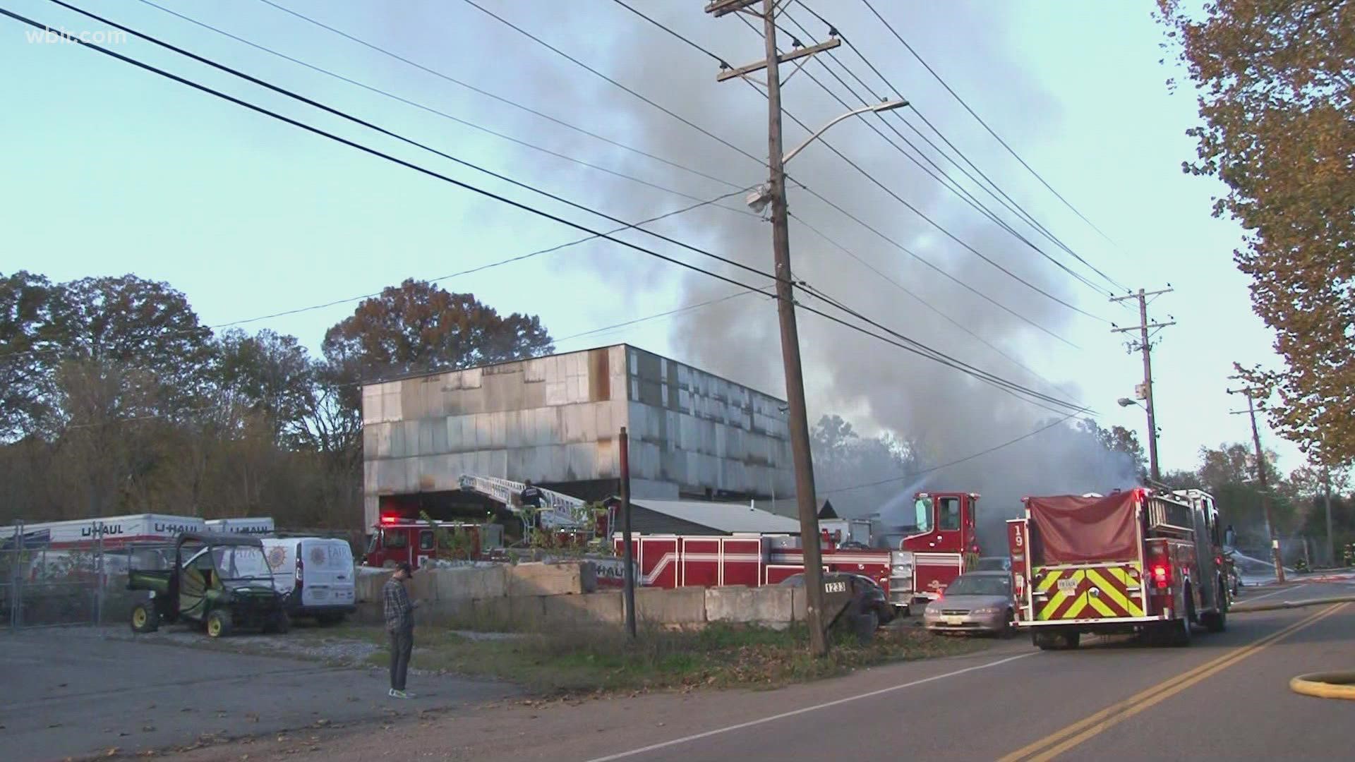1 person sent to hospital after structural fire in S. Knoxville | wbir.com
