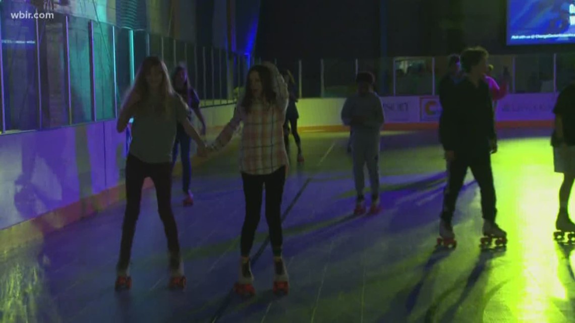 Churches sponsor free roller skating for kids at Change Center | wbir.com
