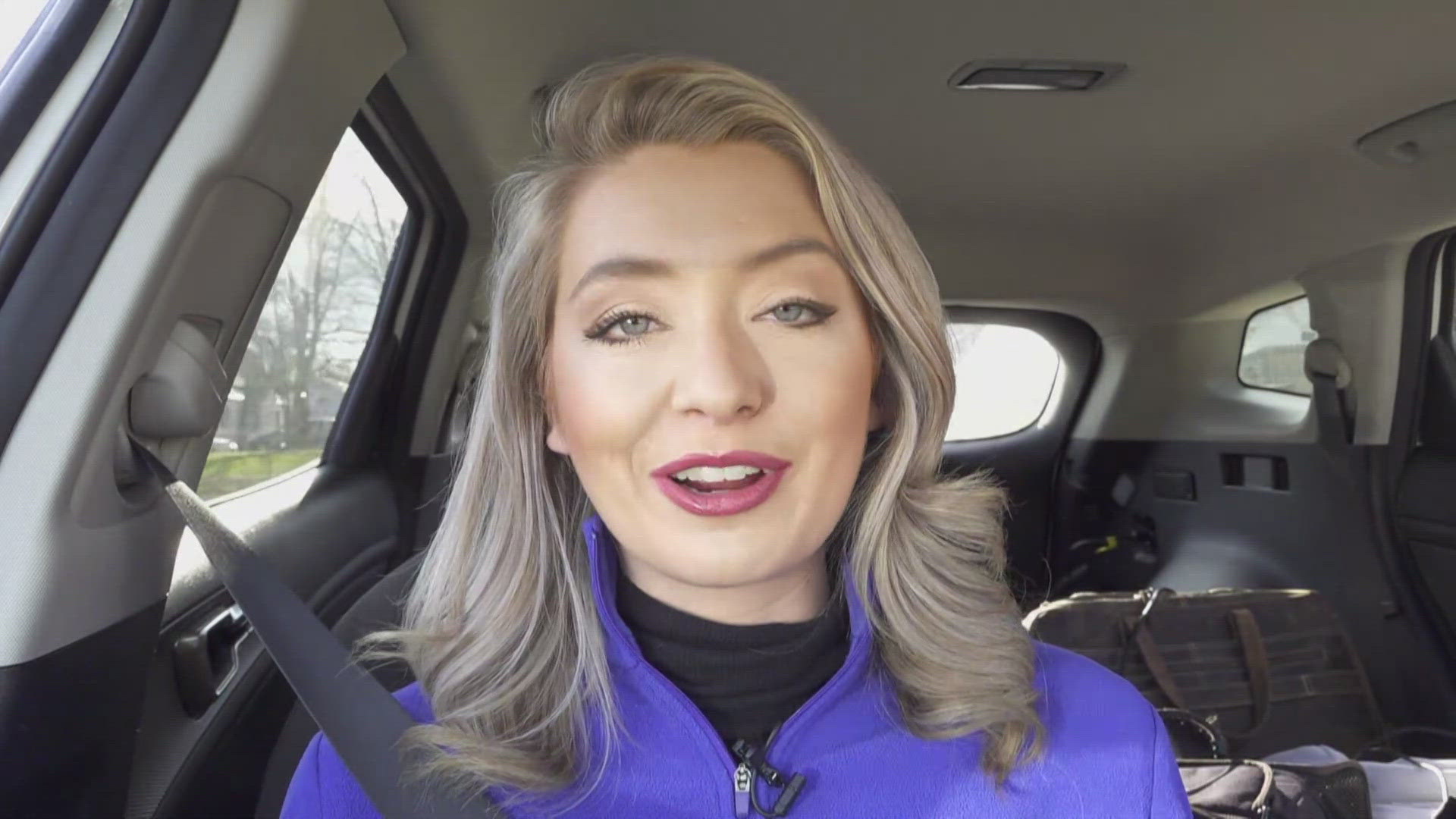 We're about town on the roads today to check out road conditions ...