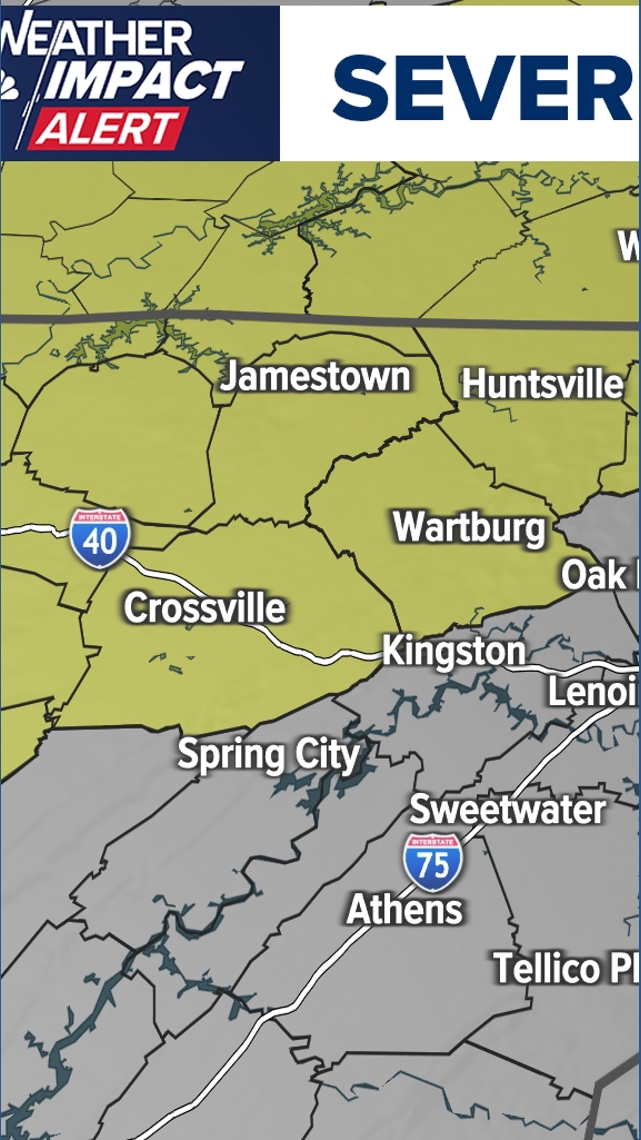 Tracking potentially severe storms across East Tennessee on Friday ...