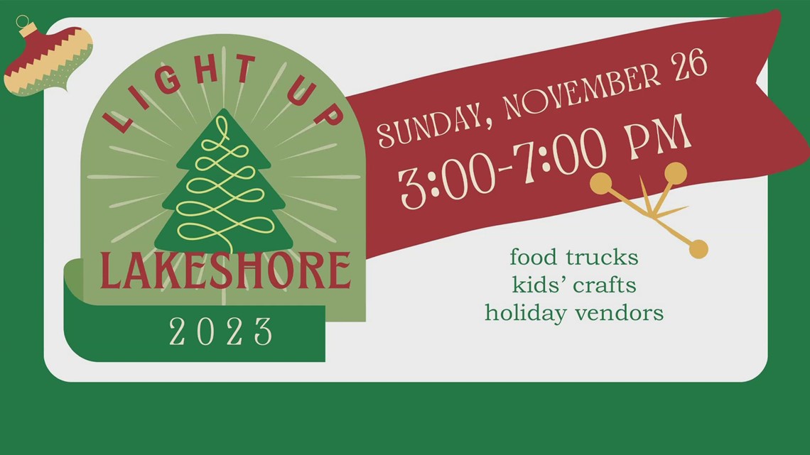 Third annual Light Up Lakeshore Park holiday event to start over the ...