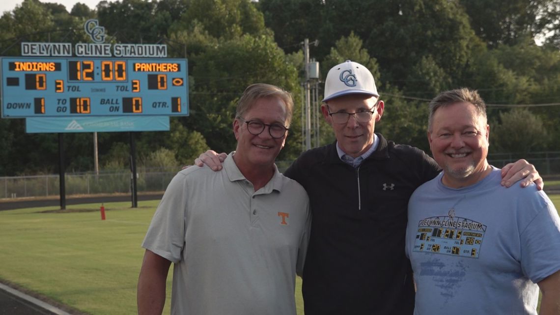 Cumberland Gap community dedicates stadium to coach Delynn Cline | wbir.com