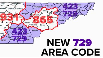 East Tennessee is getting a new 729 area code soon | wbir.com