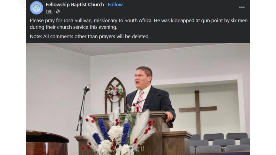 East TN pastor abducted at gunpoint during sermon, being held for ...