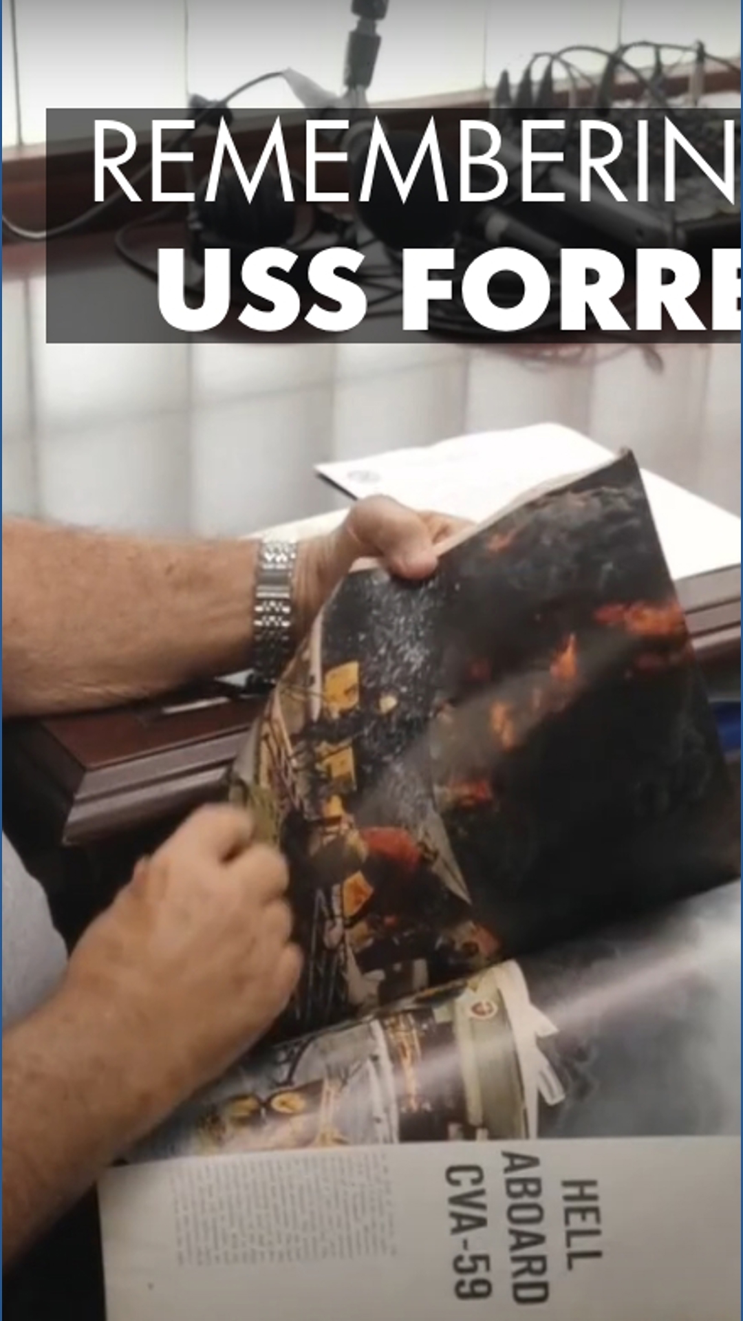 Newport Veteran Ronald D. Williams remembers the 1967 USS Forrestal ...